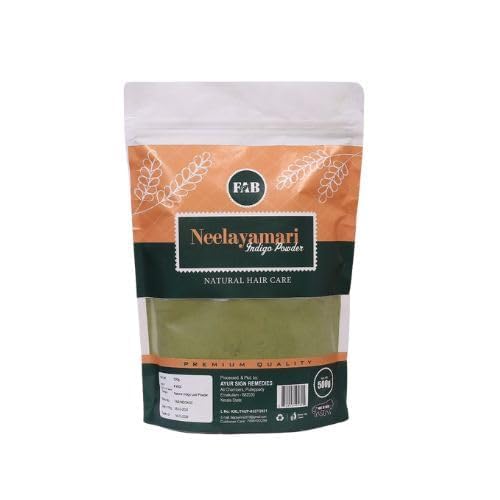 Buy FAB Neelayamari indigo Powder, A natural Hair care solution (250 G ...