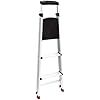 Amazon.com: Rubbermaid 3-Step Ladder, Aluminum Lightweight Folding Step ...