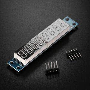3NH® 1ACE MAX7219 8 Digit LED Display 7 Segment Digital Tube Module Board Compatible : Amazon.in ...