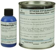 MOMENTIVE PERFORMANCE MATERIALS RTV-630 Blue 1# Silicone 2 Part ...