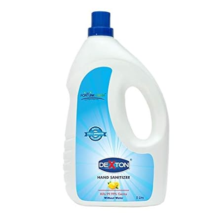 Dexton® FDA Approved Alcohol Based Hand Sanitizer Liquid (Lemon) - 5 ...