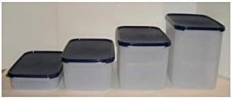 Amazon.com: Tupperware Modular Mate Square 2. Black Seal: Food Savers ...