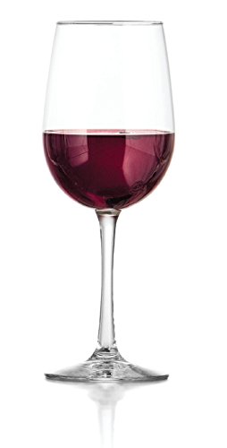 Amazon.com: Libbey Glassware 7510 Vina Tall Wine Glass, 16 oz. (Pack of ...
