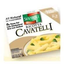 Amazon.com : Seviroli Foods Ricotta Cavatelli Pasta, 13 Ounce - 12 per ...