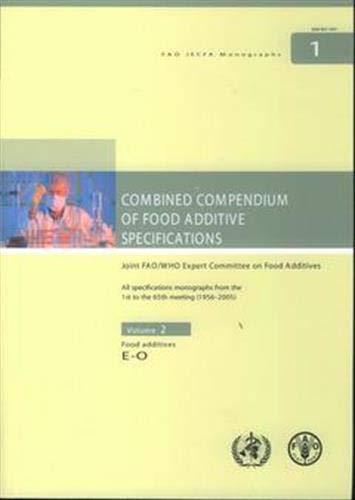 Amazon.com: Combined Compendium of Food Additive Specifications: Joint ...