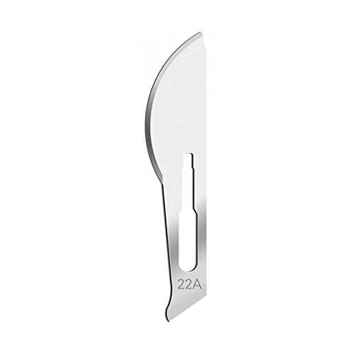 Carbon Steel Surgical Scalpel Blades No 22A : Amazon.in: Home Improvement