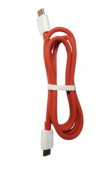 Alphatronics Type C to Type C Red Fast Charging Support Compatible for ...