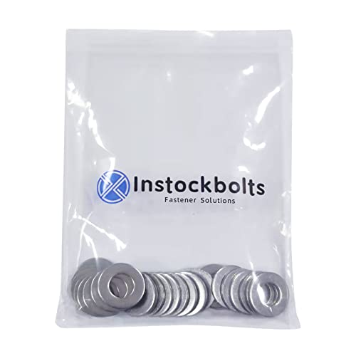 M8 Flat Washer, 18-8 (304) Stainless Steel Washers Flat, 50PCS – BigaMart