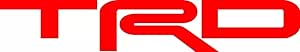Amazon.com: TRD Racing Development Letters Logo Vinyl Decal Sticker ...
