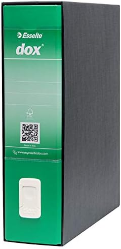 Rexel Esselte Dox 1 Raccoglitore a Leva Formato Commerciale D8, A4 ...