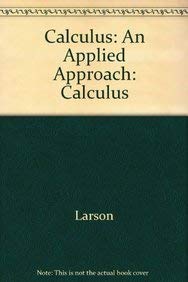 Calculus: An Applied Approach : Amazon.in: Books