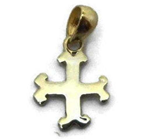 Amazon.com: Cross Moline Pendant 14k Yellow Gold!! : Handmade Products