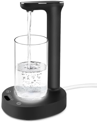 Amazon.com: Desktop Water Bottle Dispenser,New upgrade RGB Ambient ...