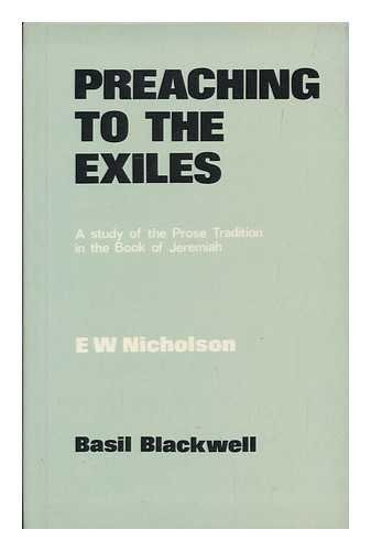 Preaching to the exiles: A study of the prose tradition in the Book of ...