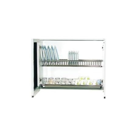 DBR Stainless Steel Dish Plate Rack Drainer GTPT for Kitchen, Cabinet ...
