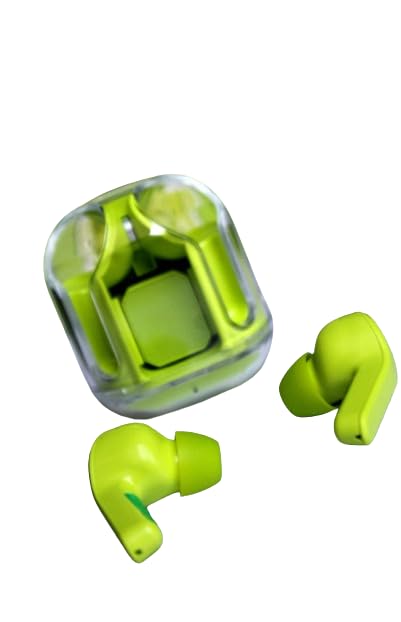 Waterproof Earbuds with Transparent Case|25 Hours Playtime|Touch ...
