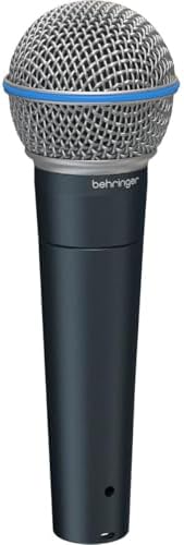 Behringer BA 85A Dynamic Super Cardioid Microphone: Amazon.co.uk ...