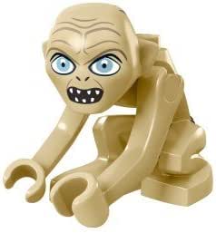 LEGO Lord of the Rings Gollum mini figure from 9470 : Amazon.co.uk ...