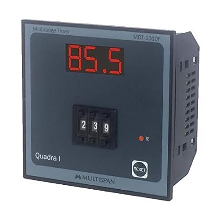 Multispan MDT-1310F 3 Digit LED Display Digital Presettable Timer ...