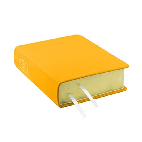 Amazon.com: LDS Scriptures Hand-Bound Canary Yellow Genuine Leather ...
