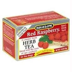 Amazon.com : Bigelow Tea Caffeine Free Herbal Red Raspberry - 20 Tea ...