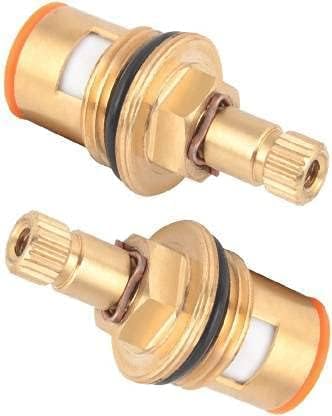 PICK-UP (Brass Ceramic Disc) Cartridge Quarter Turn 1/2 Inch, Hot and ...