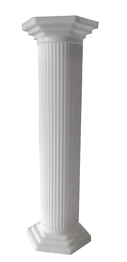 Bakery Adda Decorative Roman Wedding Columns, White Plastic Pillars ...