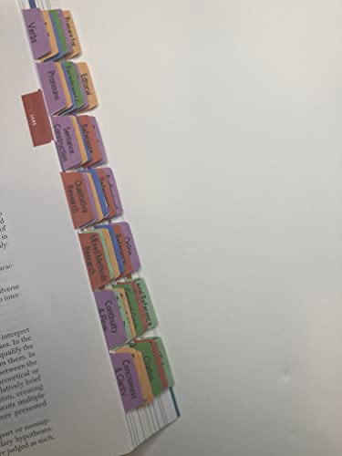 Snapklik.com : Book Tabs For The APA Manual 7th Edition 2023: Color ...