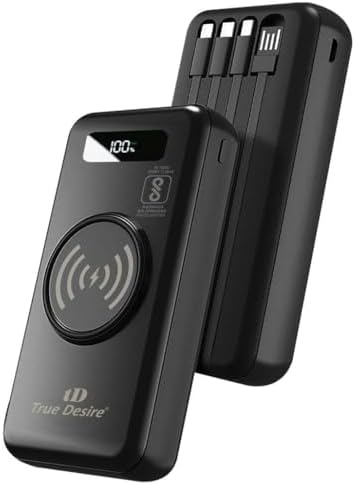 tD True Desire 20000 mAhPolymer Digital Display Power Bank with in ...