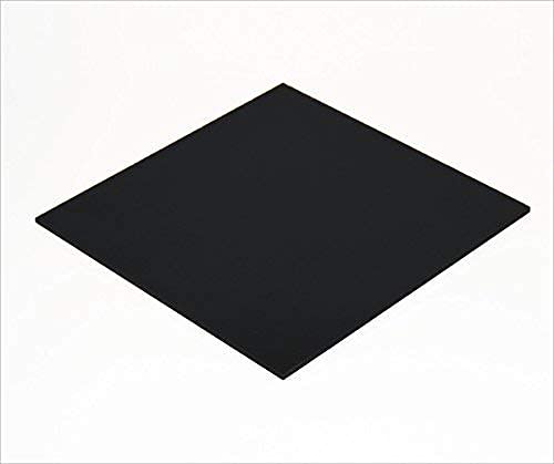 Acrylic Sheet,Black, Plexi Glass Imported cast Acrylic (30 x 30 cm, 2 ...