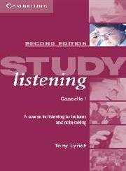 Study Listening Audio Cassette Set (2 Cassettes): A Course in Listening ...