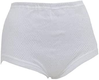 Ladies Eyelet Briefs, Sizes 12-26, : Amazon.co.uk: Fashion