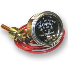 FW Murphy Temperature Gauge 2 20T Series (20T-250-4-1/2 4FT Capillary ...