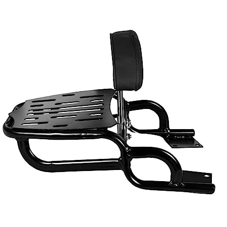 Happysale Luggage Carrier with Adjustable Cushion Backrest Compatible ...