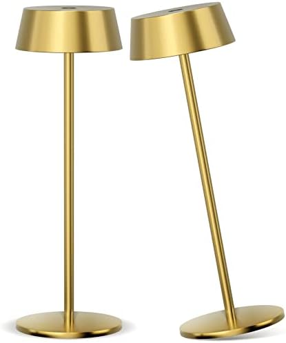 Ralbay Electroplated Copper IP54 Waterproof Outdoor Table Lamp,5000mAh ...