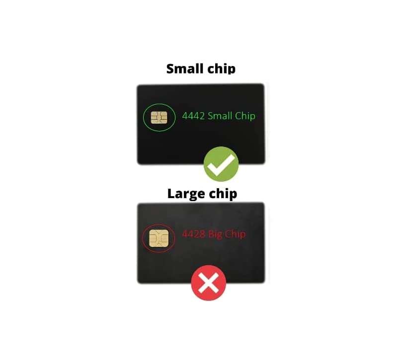 Snapklik.com : NNR Metal Credit Card 4442 Small Chip Credit Card DIY ...