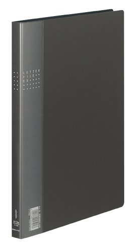 Kokuyo Letter File 2 Hole A4 120 Sheets Accommodate Black Flat – 510d ...