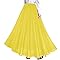 Afibi Womens Chiffon Retro Long Maxi Skirt Vintage Dress : Amazon.ca ...