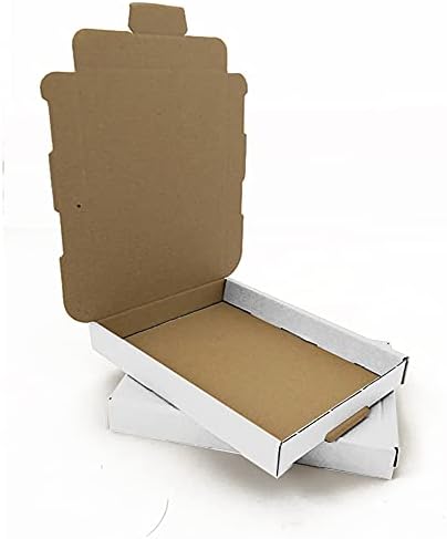 A6/C6 | 112x163x20 mm | AKAR White A6 Large Letter Postal Box Letterbox ...