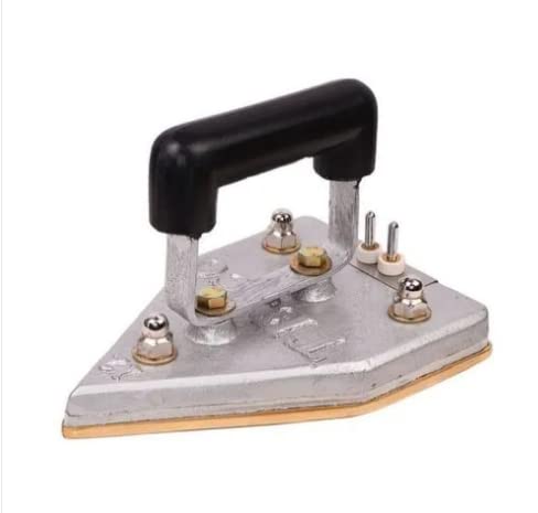 Buy Silver and Black 1200W Nonstick Brass Plate Laundry Iron D-001 ...