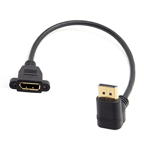 DisplayPort Display Port with 90 Degrees Female Extension – BigaMart