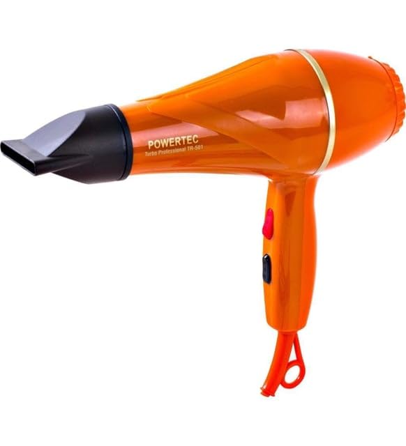 Powertec TR-501 Profesyonel Fön Makinesi Turuncu : Amazon.com.tr ...
