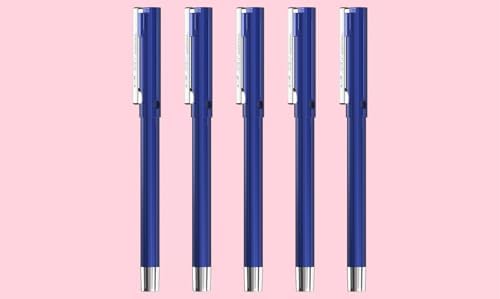 Lexi Dax Smooth_100 BallPens_ Ball Pen I 0.7 mm Blue Ballpen I Blue ...