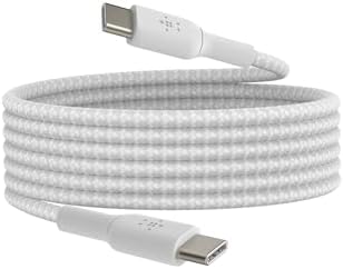 Amazon.com: Belkin BoostCharge Braided USB-C to USB-C Cable (1M/3.3ft ...