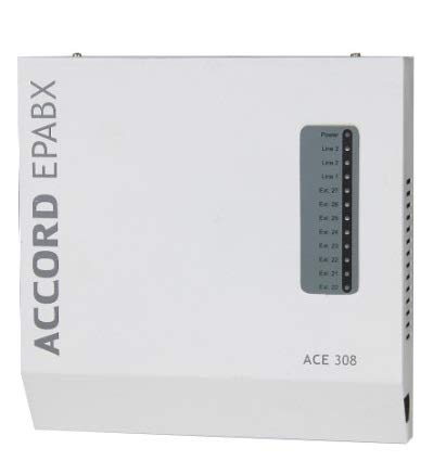 Accord ACE 308 EPABX Intercom System for Office, 3 CO + 8 Extensions ...