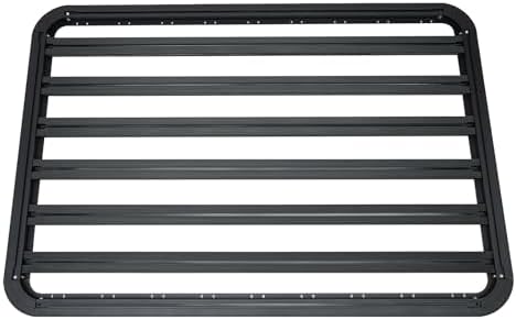 Amazon.com: Aluminum Alloy Platform Flat Roof Rack, Universal Cargo ...