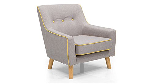 Urban Ladder Hagen Lounge Chair (Colour : Grey) : Amazon.in