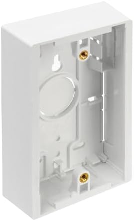 Leviton Surface Mount Backbox, Single Gang, Box Depth is 1.45 Inches ...