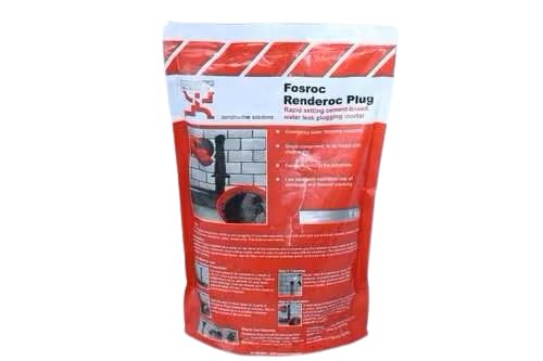 RENDEROC Plug 1KG [Rapid Setting Cement-Based, Water-Stopping mortars ...