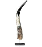 Amazon.com: Skull Bliss - Authentic Real Bull Longhorn/Brown Leather ...